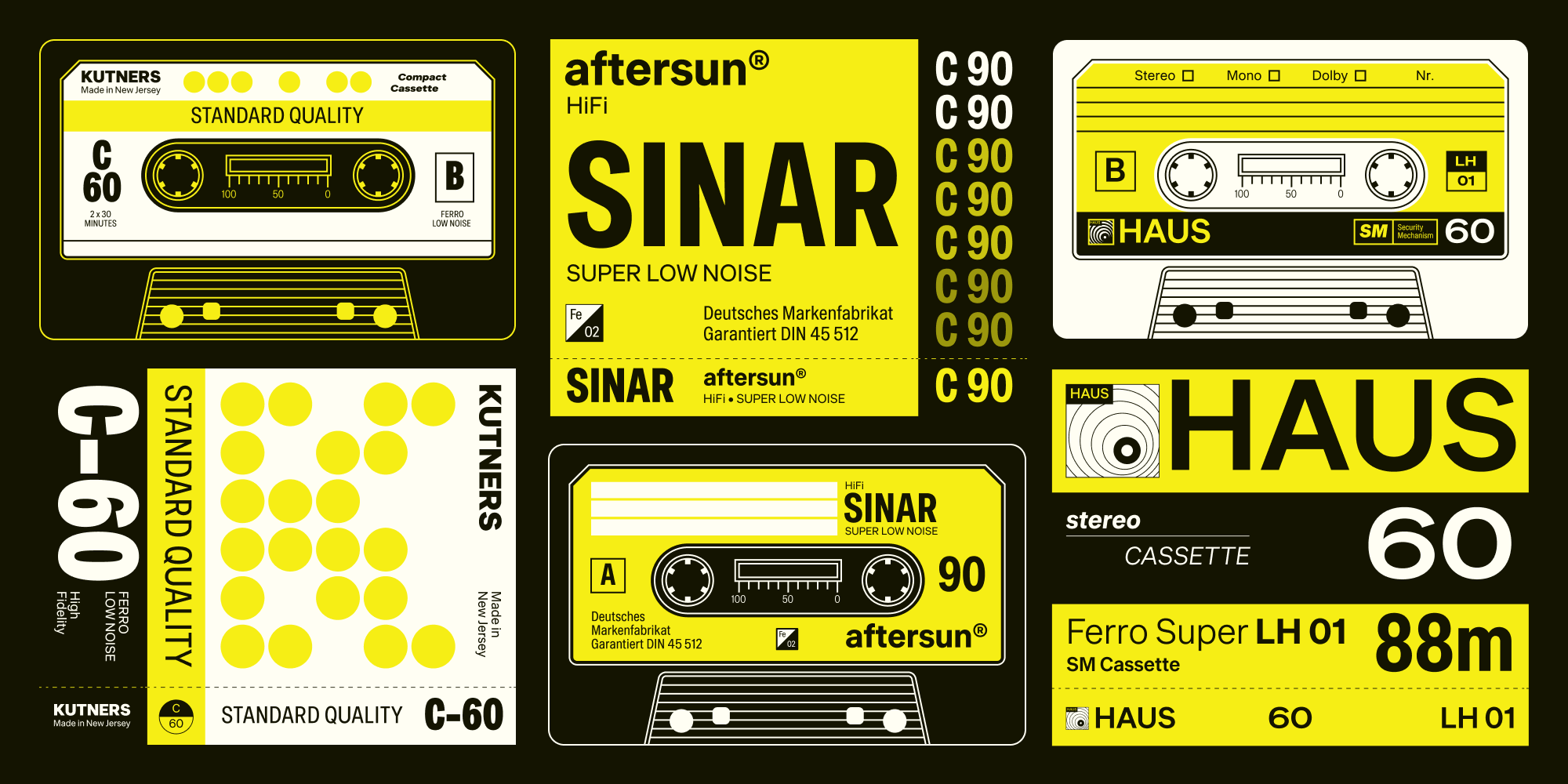 Sinar Grotesk Condensed Font Family & Specimen - Tokotype
